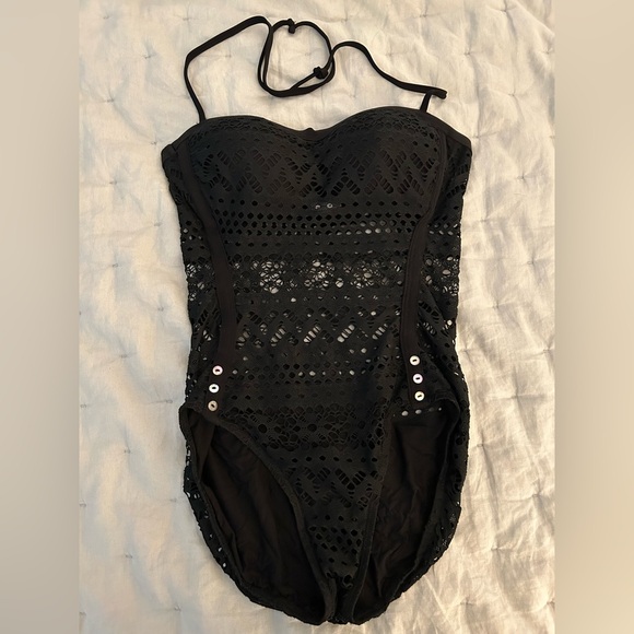 Robin Piccone | Swim | Robin Piccone Crochet Onepiece | Poshmark